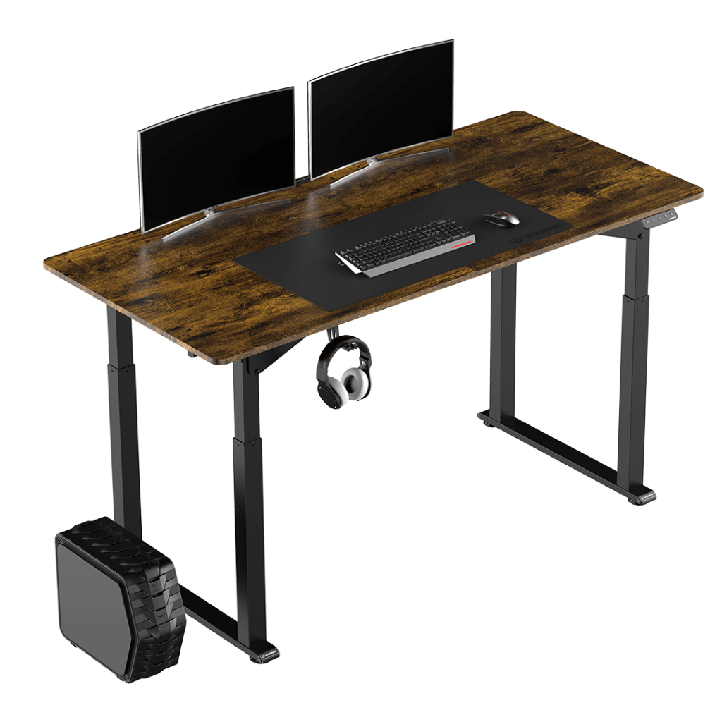 Ultradesk UPLIFT - Duże biurko komputerowe z elektryczną regulacją